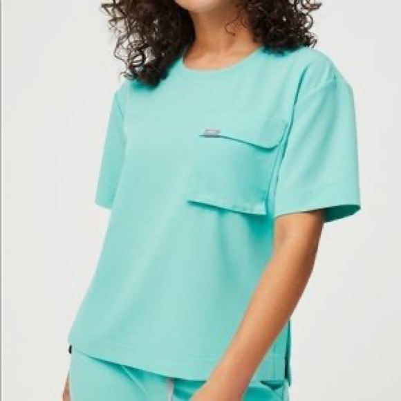 Figs | Pants & Jumpsuits | Figs Fresh Aqua Scrub Set | Poshmark